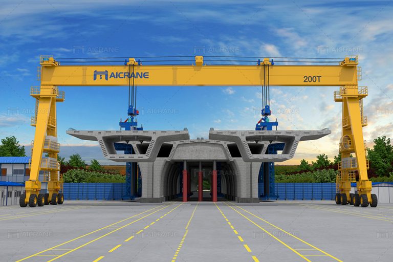 The Crucial Role of Straddle Cranes in Lifting Concrete Beams
